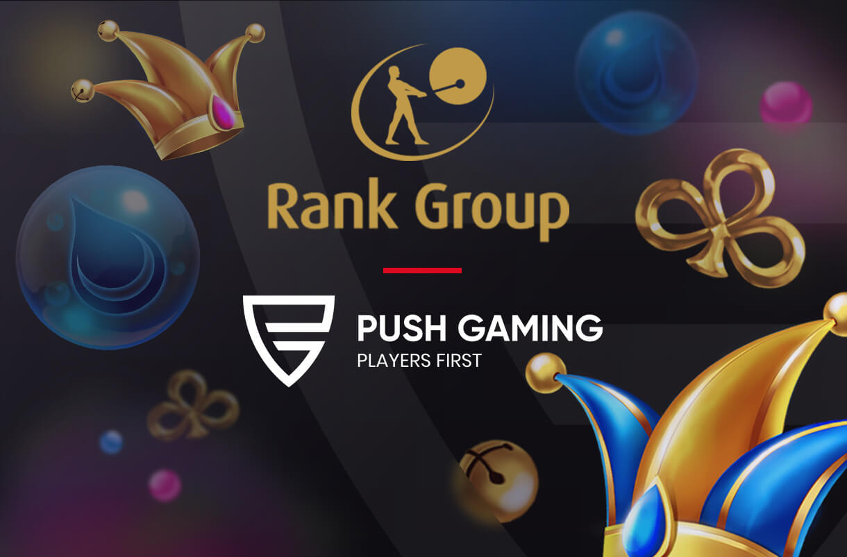 Push Gaming goes live with the Rank Group | Push Gaming