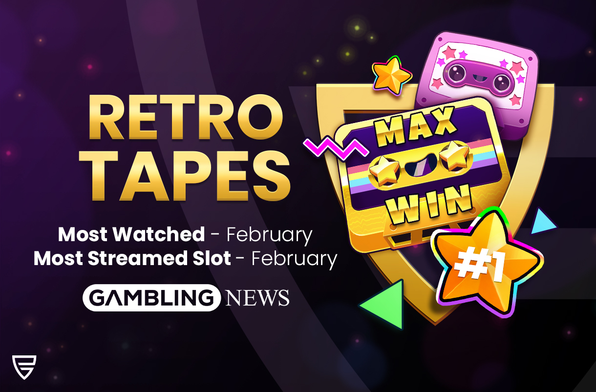 Retro Tapes Wins Most Watched & Most Streamed Slot Award for February ...