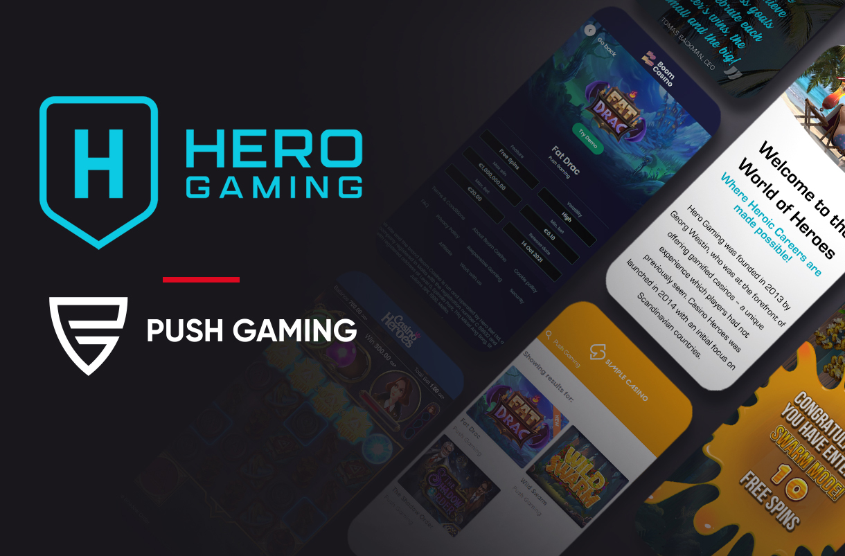 Push Gaming enhances relationship with Hero Gaming | Push Gaming