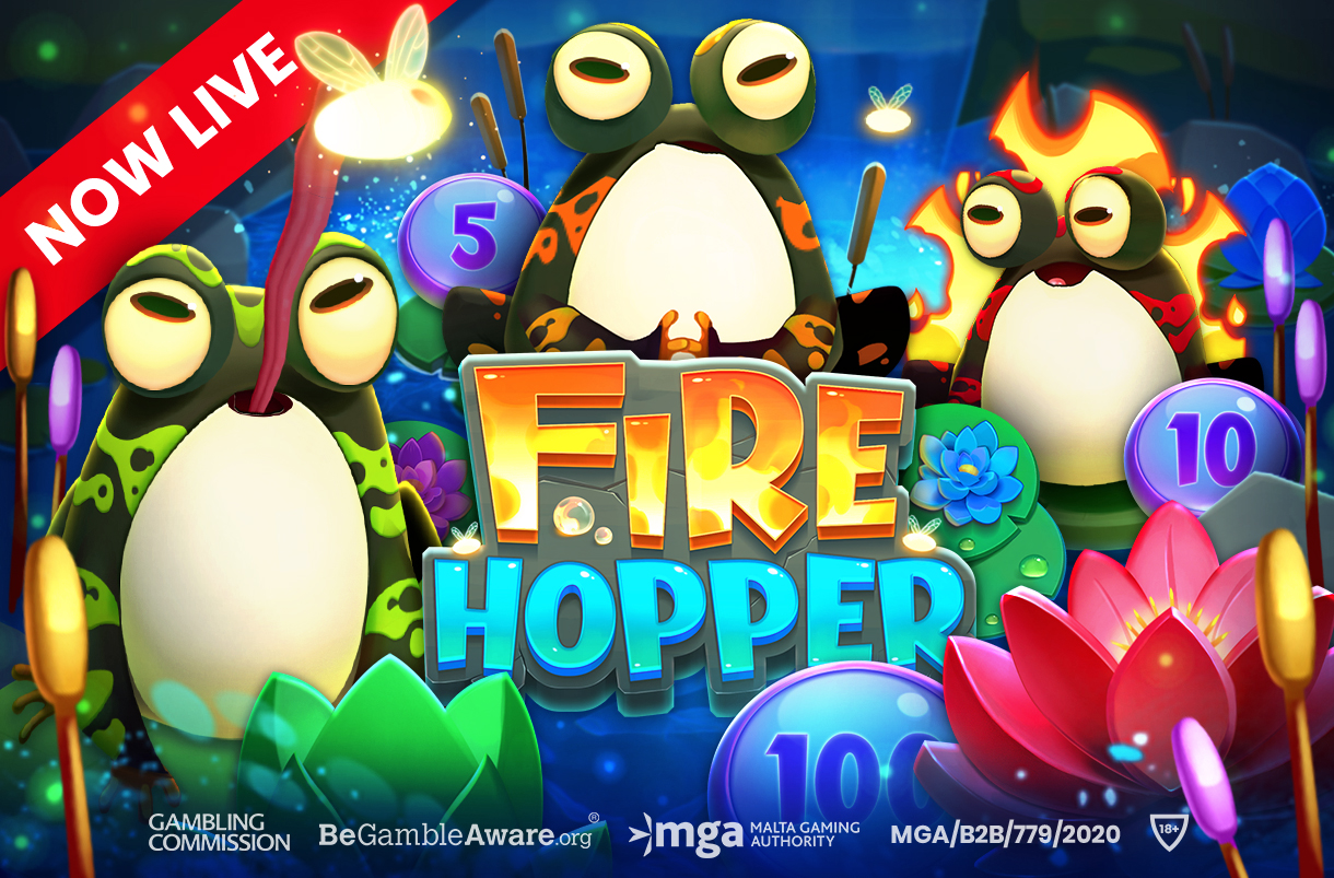 Push Gaming sets the reels ablaze in Fire Hopper | Push Gaming